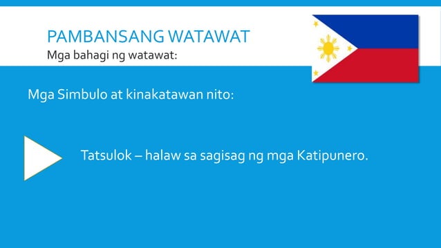 Watawat ng Bansa | PPTX