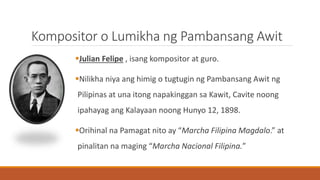 Pambansang Awit | PPTX