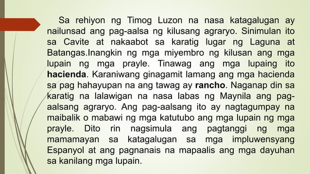 Paraan ng Pagtugon ng mga Fil sa kolonyalismong Espanyol | PPTX