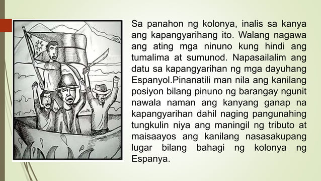 Paraan ng Pagtugon ng mga Fil sa kolonyalismong Espanyol | PPTX