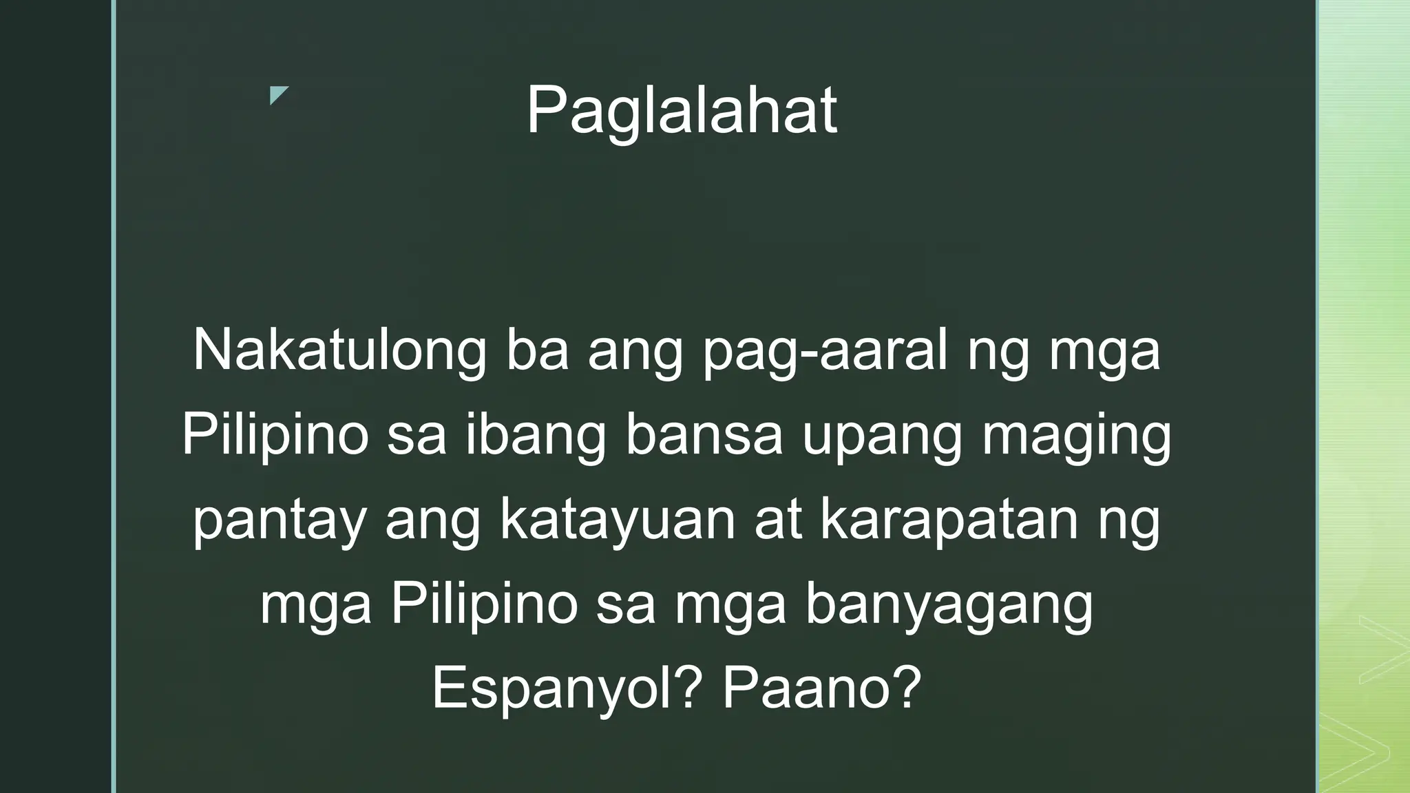 Araling Panlipunan fourth quarter cot for grade 5 | PPTX