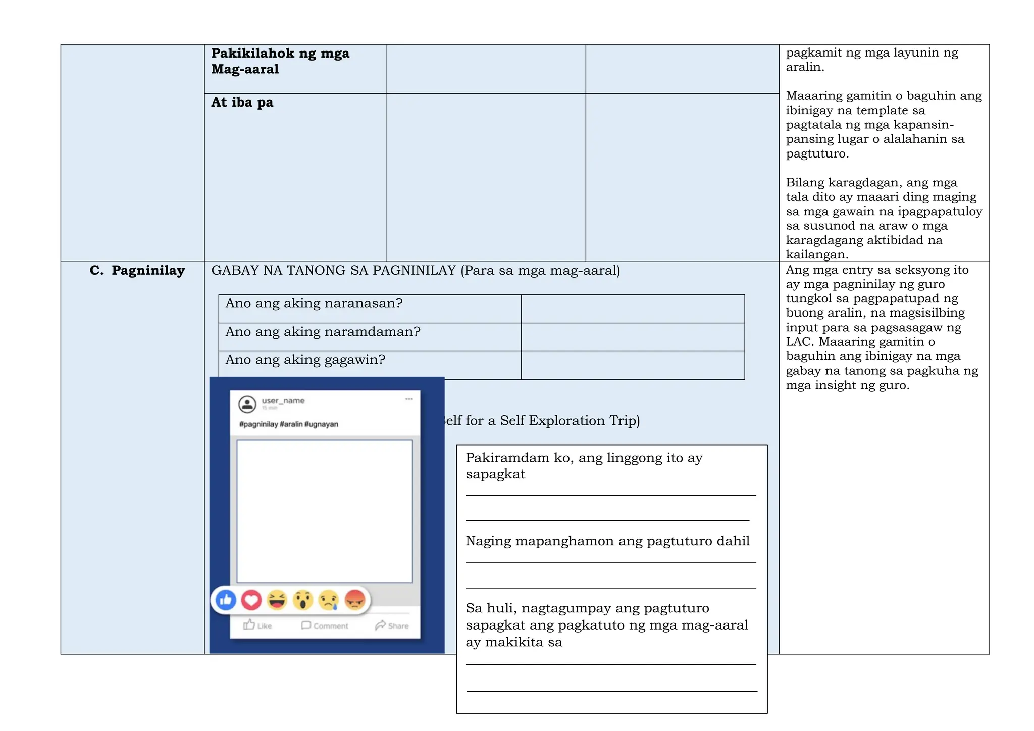 LESSON EXEMPLAR IN ARALING PANLIPUNAN FIRST QUARTER | DOCX