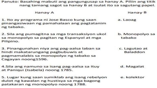 AP 5 (Pag-aalsa dahil sa Monopolyo ng Tabako).pptx