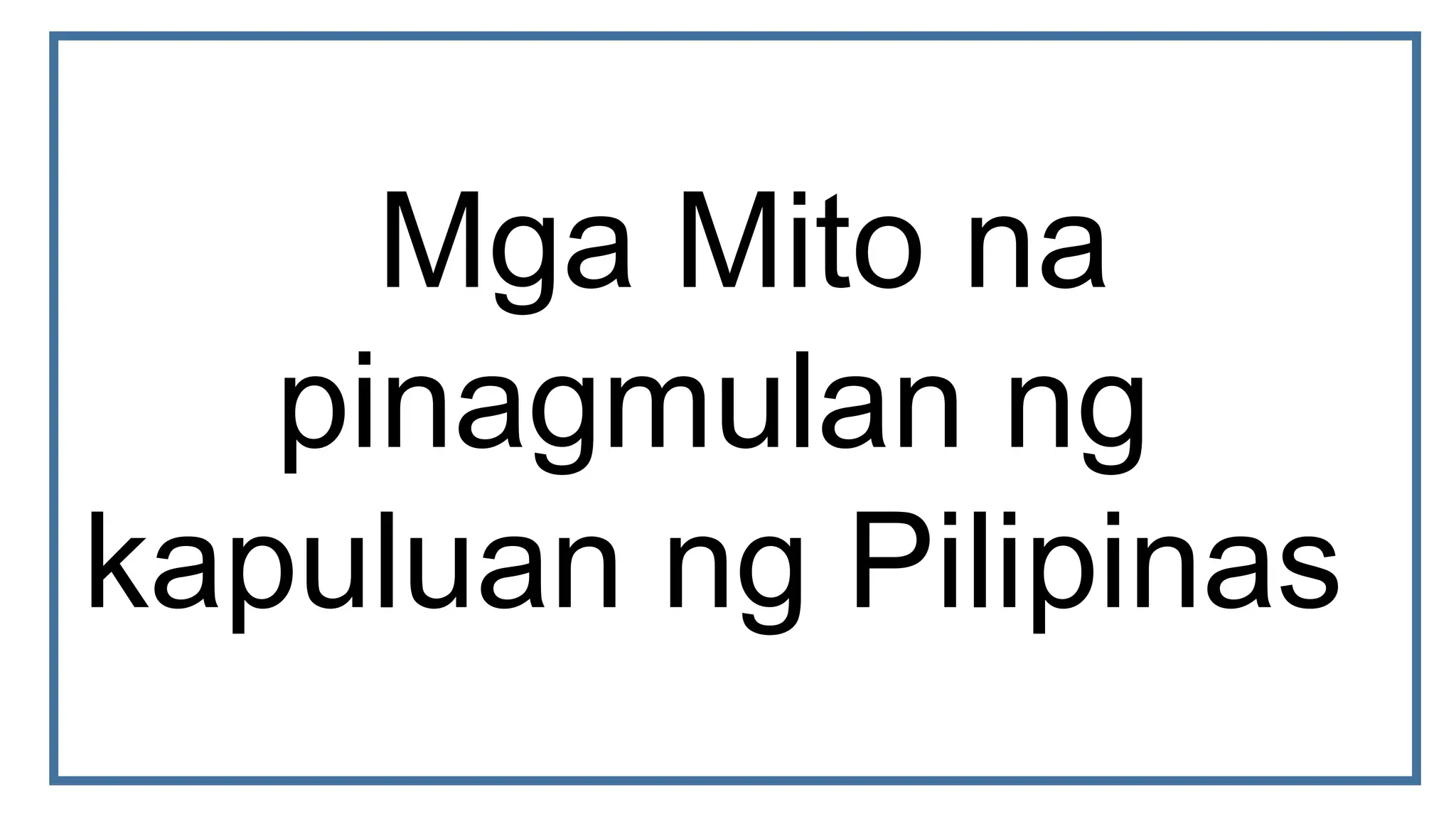 Araling Panlipunan 5 Mga Teorya sa Pinagmulan NG Kapuluan ng ...