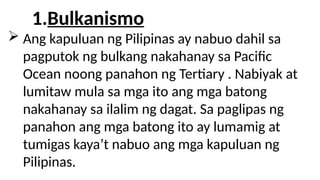 Araling Panlipunan 5 Mga Teorya sa Pinagmulan NG Kapuluan ng ...