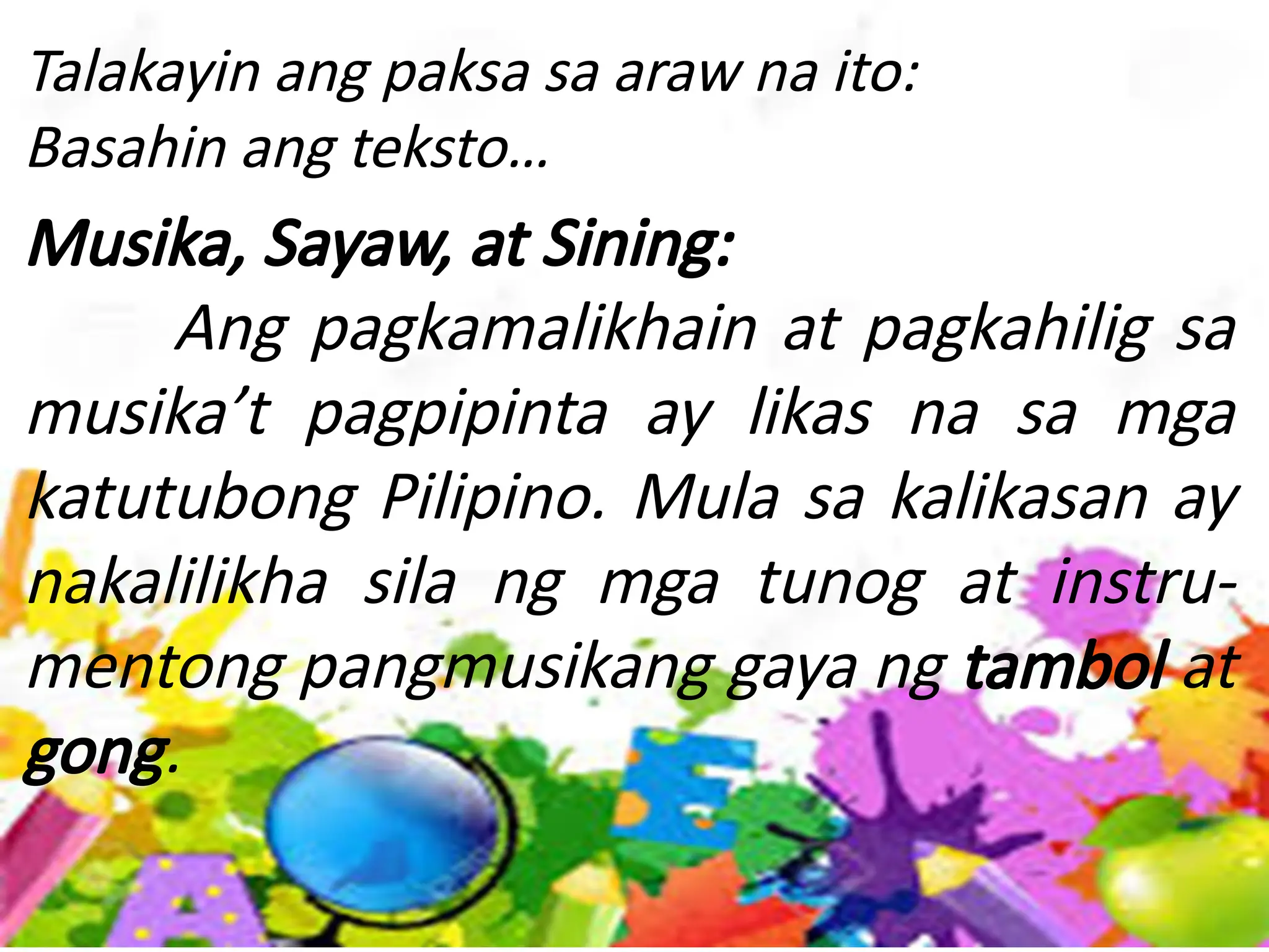 AP 5 PPT Q3 W1 - Musika At Sining Sa Buhay Ng Mga Pilipino.pptx