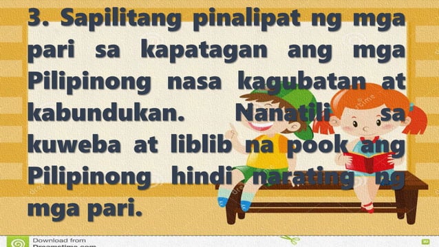 AP 5 PPT Q3 W1 Day 1 - Pagbabago sa panahanan ng mga Pilipino sa panahon ng Español.pptx