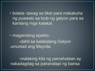 AP 5 PPT Q4 W5 - Ang Kalakalang Galyon.pptx