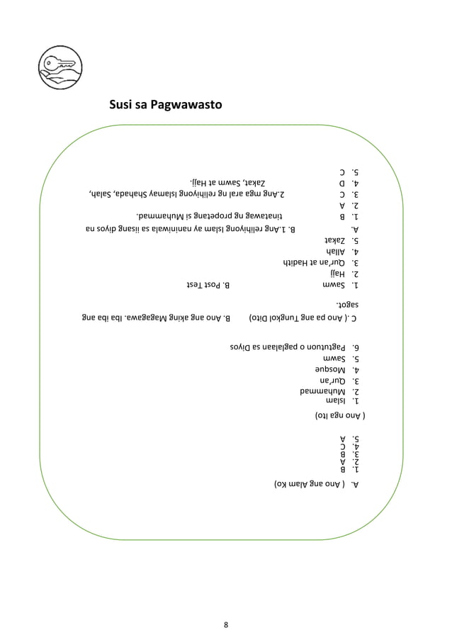 AP_5Q1_Mod8_Ang Islam at ang mga Aral Nito_Version3.docx
