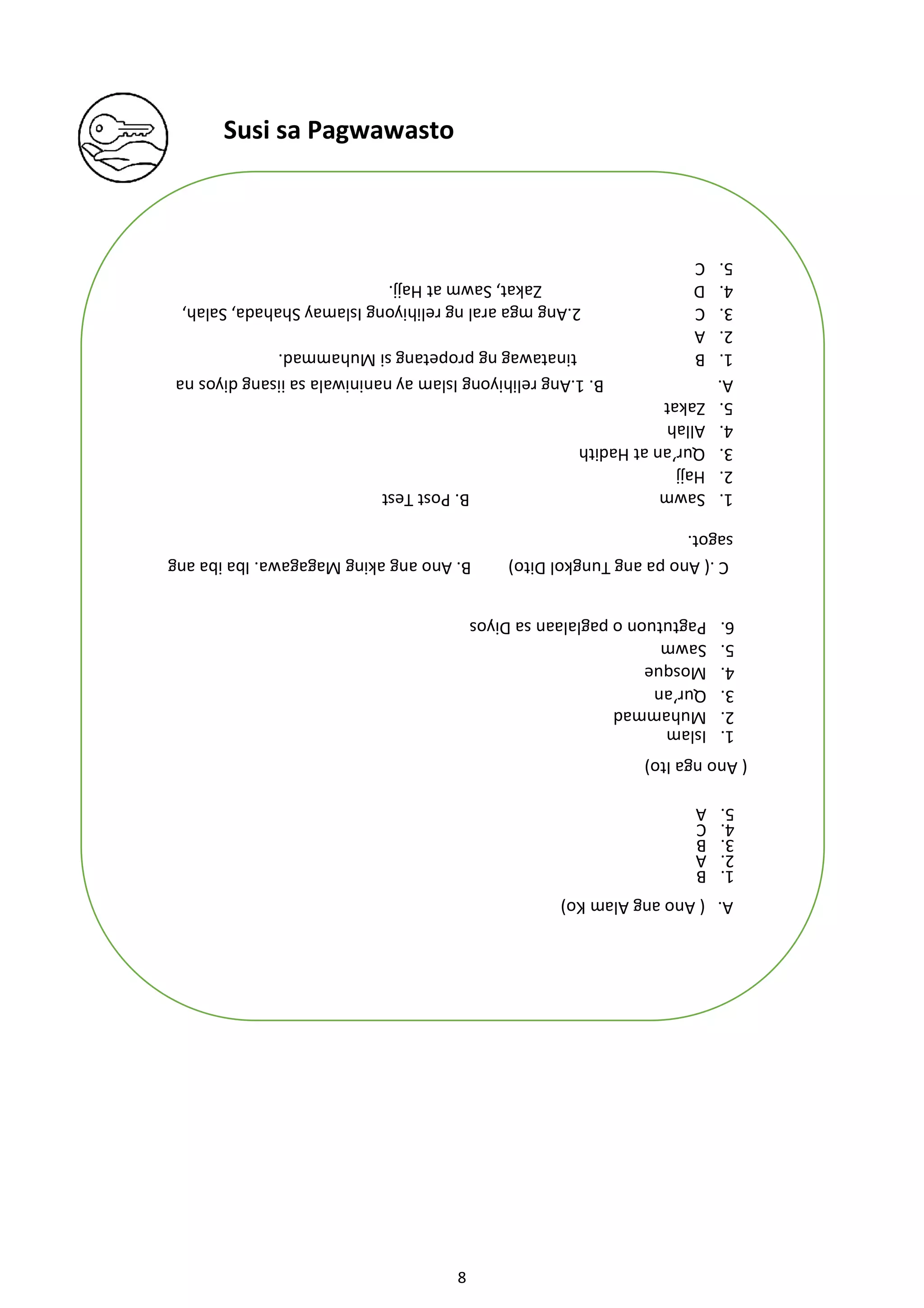 AP_5Q1_Mod8_Ang Islam at ang mga Aral Nito_Version3.pdf