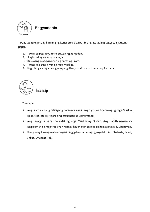 AP_5Q1_Mod8_Ang Islam at ang mga Aral Nito_Version3.pdf
