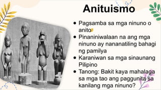 AP5 Q2 A 1A Paniniwala at Relihiyon (pagsamba tulad ng animismo ...