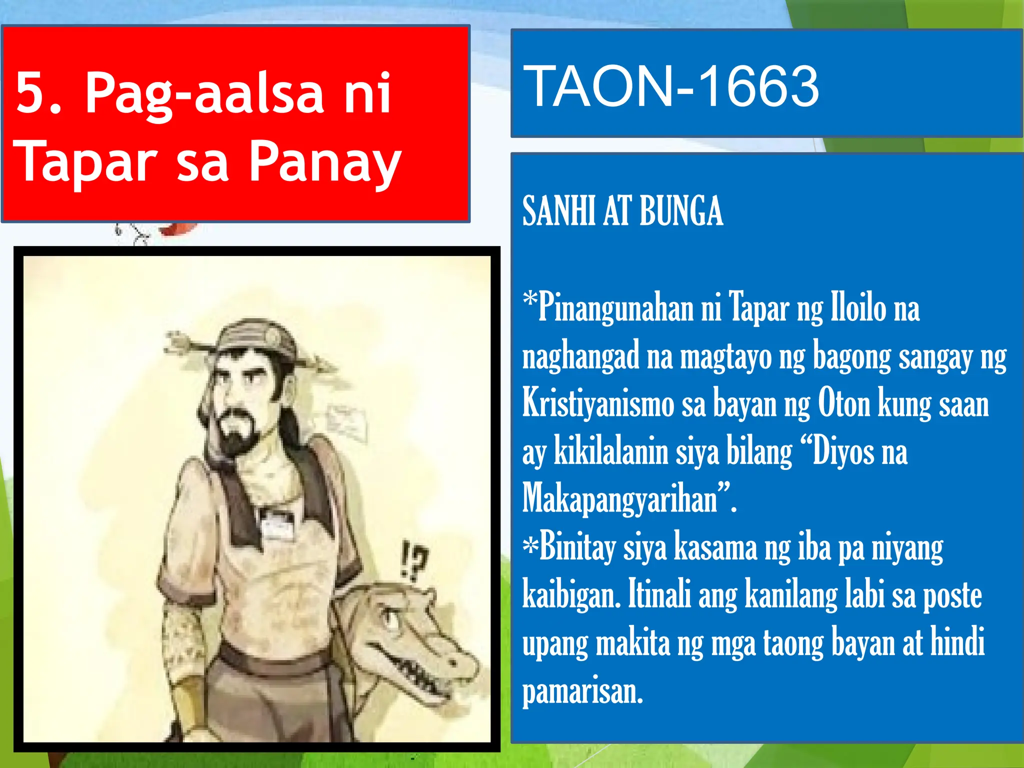 AP 5 Q4- -Ang partisipasyon ng Iba_t-ibang rehiyon at sektor (katutubo at kababaihan) sa ...