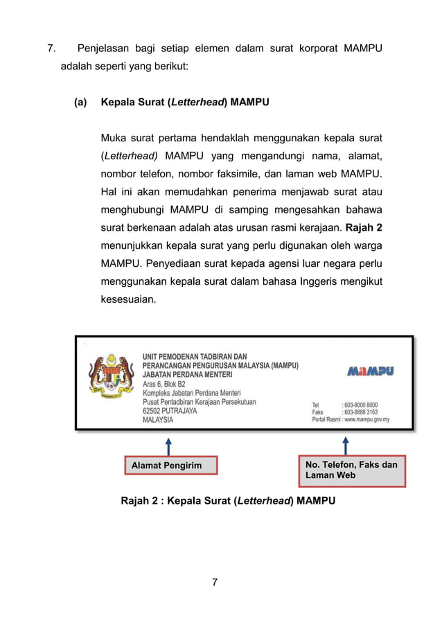 Ap 5 tahun 2014 pdf(penulisan surat rasmi) | PDF