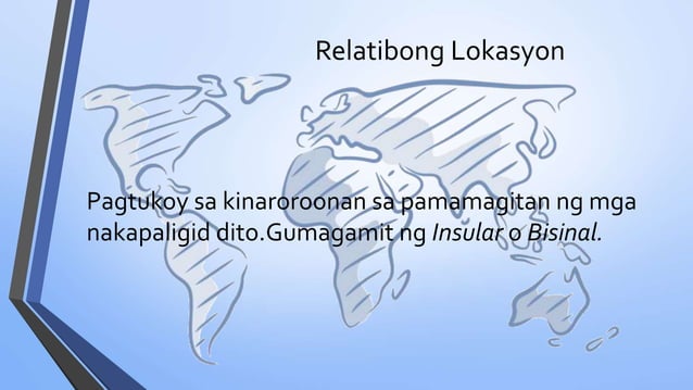 Ang Lokasyon | PPTX