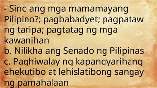 Araling Panlipunan 6_quarter 2 powerpoint | PPTX
