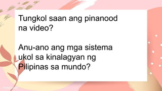 Kinanalagyan ng Pilipinas sa Mundo: Bisinal at Insular | PPTX