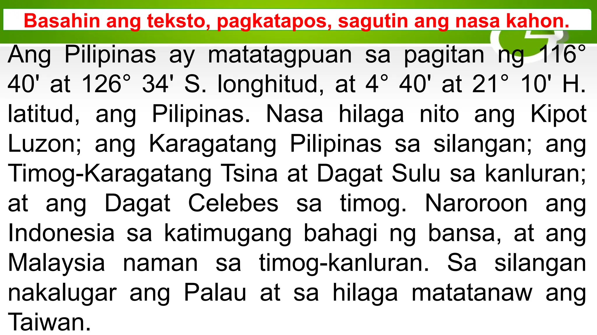 Araling Panlipunan 6- Q1,WEEK 1, DAY2.pptx