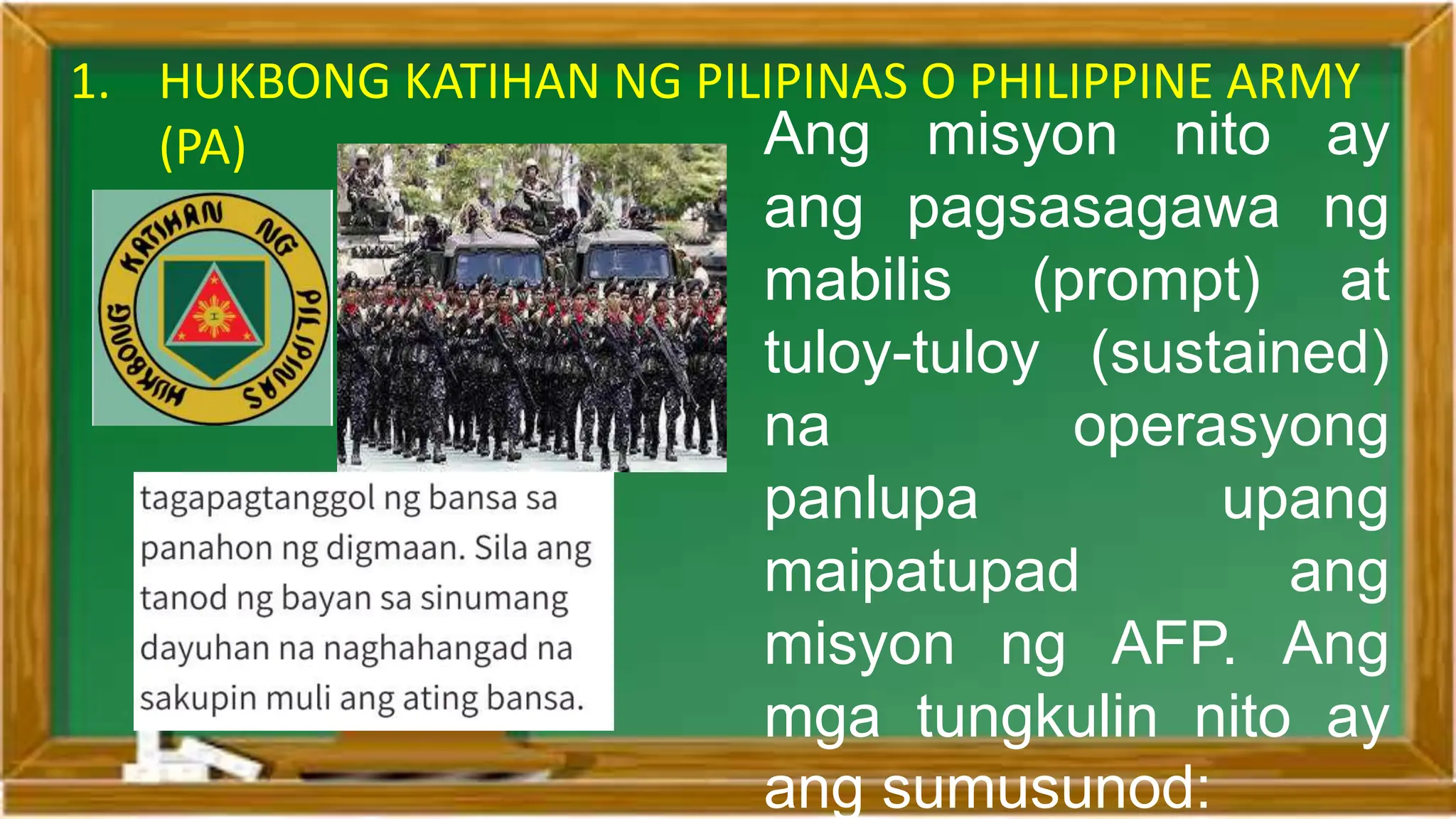 ANG PAGTATANGGOL NG MGA PILIPINO SA PAMBANSANG INTERES | PPTX
