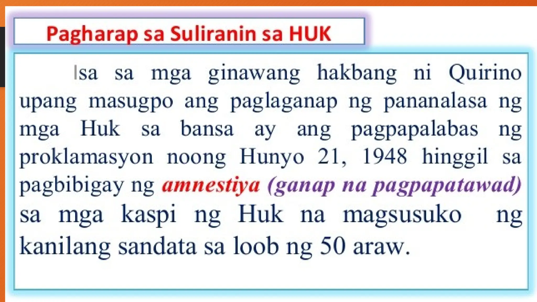 AP 6 PPT Q3 - Mga Patakaran At Programa Bilang Pagtugon Sa Mga Hamon Sa ...