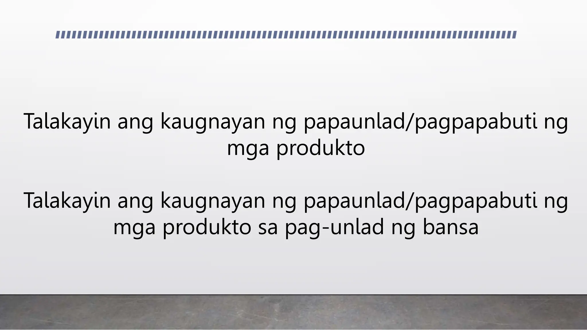 AP 6 PPT Q4 W7 Day 1-5 -Produkto Ng Bawat Rehiyon, Produktong ...