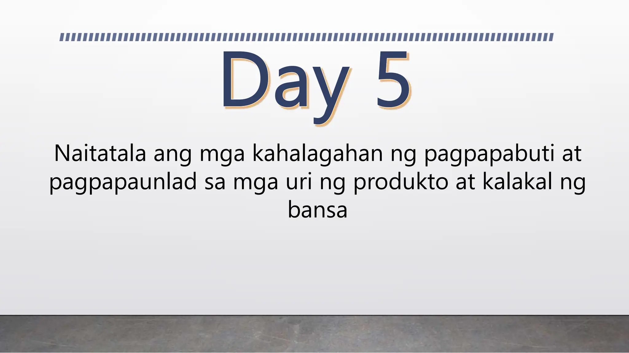 AP 6 PPT Q4 W7 Day 1-5 -Produkto Ng Bawat Rehiyon, Produktong ...