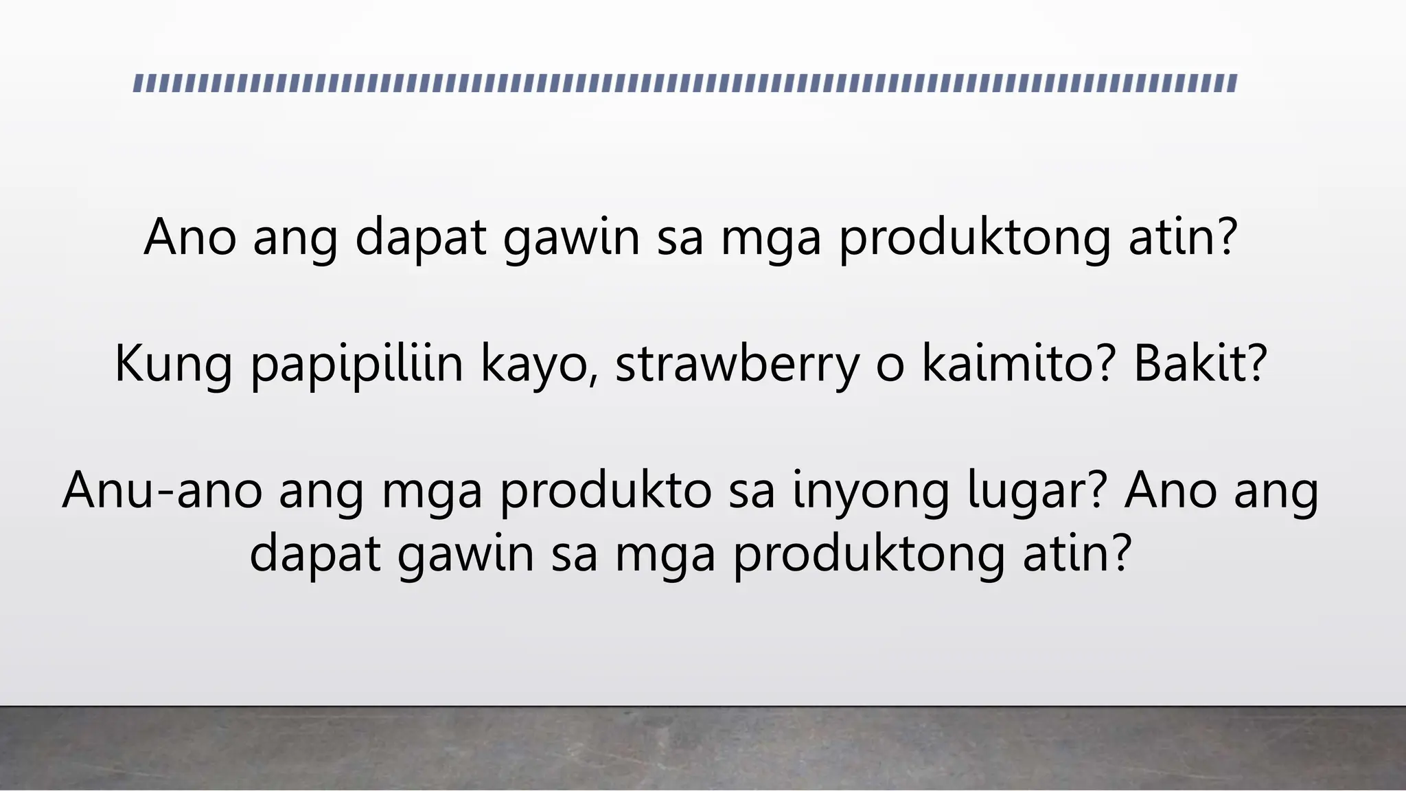 AP 6 PPT Q4 W7 Day 1-5 -Produkto Ng Bawat Rehiyon, Produktong ...