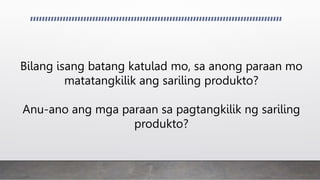 AP 6 PPT Q4 W7 Day 1-5 -Produkto Ng Bawat Rehiyon, Produktong ...