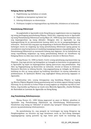 AP6_q1_mod5_ang deklarasyon ng kasarinlan at pagtatatag ng unang republika_v2.pdf