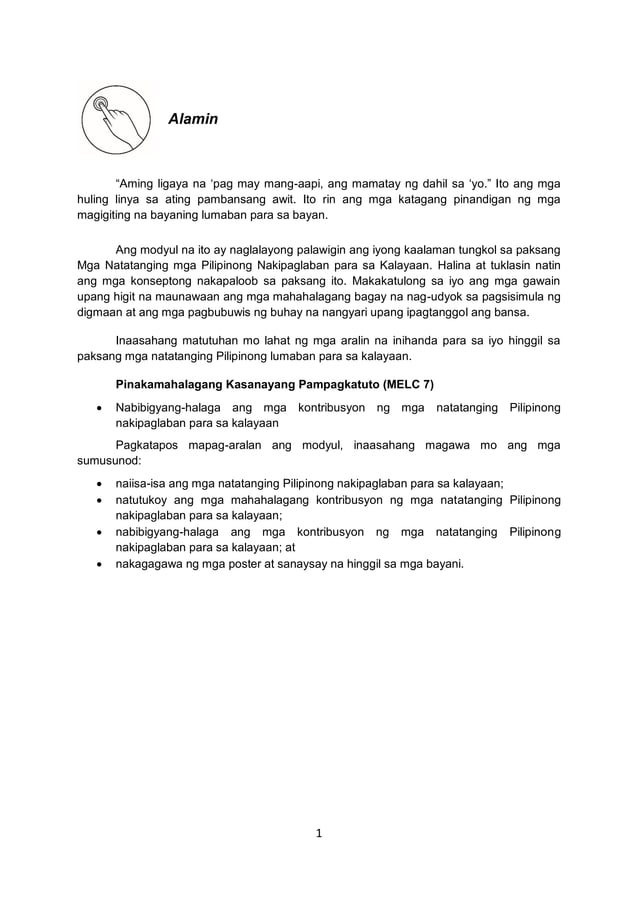 AP6_q1wk7_mod7_mganatatangingpilipinongnakipaglabanparasakalayaan.pdf