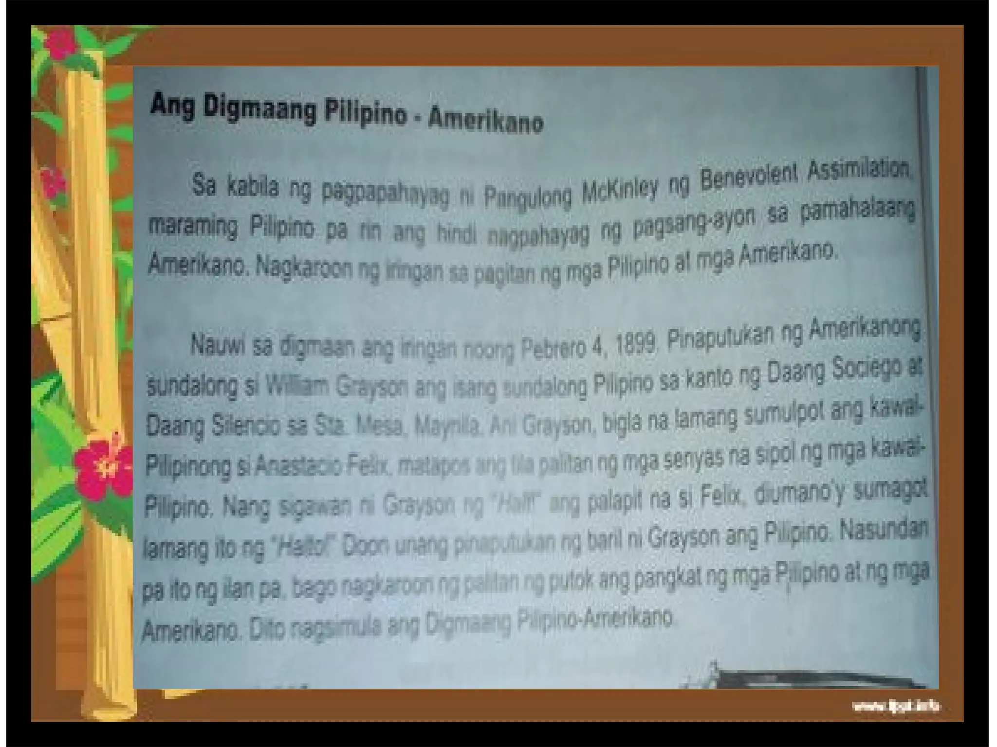 AP6 Q2 WEEK 2 Ano ang mga pangyayaring nagbigay daan sa digmaan ng ...