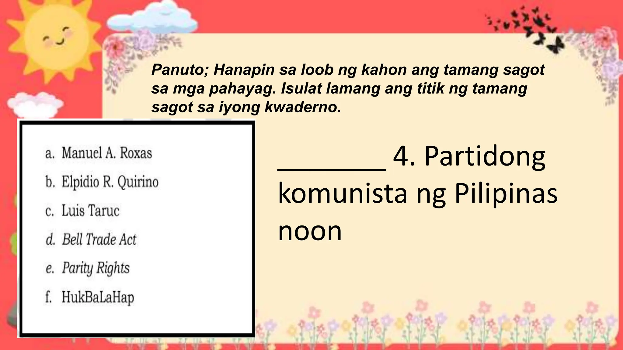 ARALING PANLIPUNAN GRADE 6 QUARTER 3 WEEK 1 | PPTX