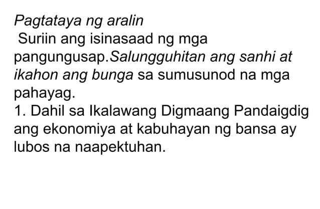 Mga Hamon at Suliranin sa Kasarinlan Pagkatapos ng Ikalawang Digmaan | PPT