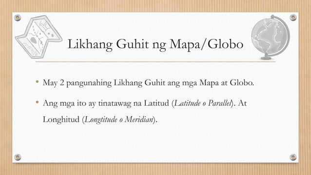 Mapa at Globo | PPTX