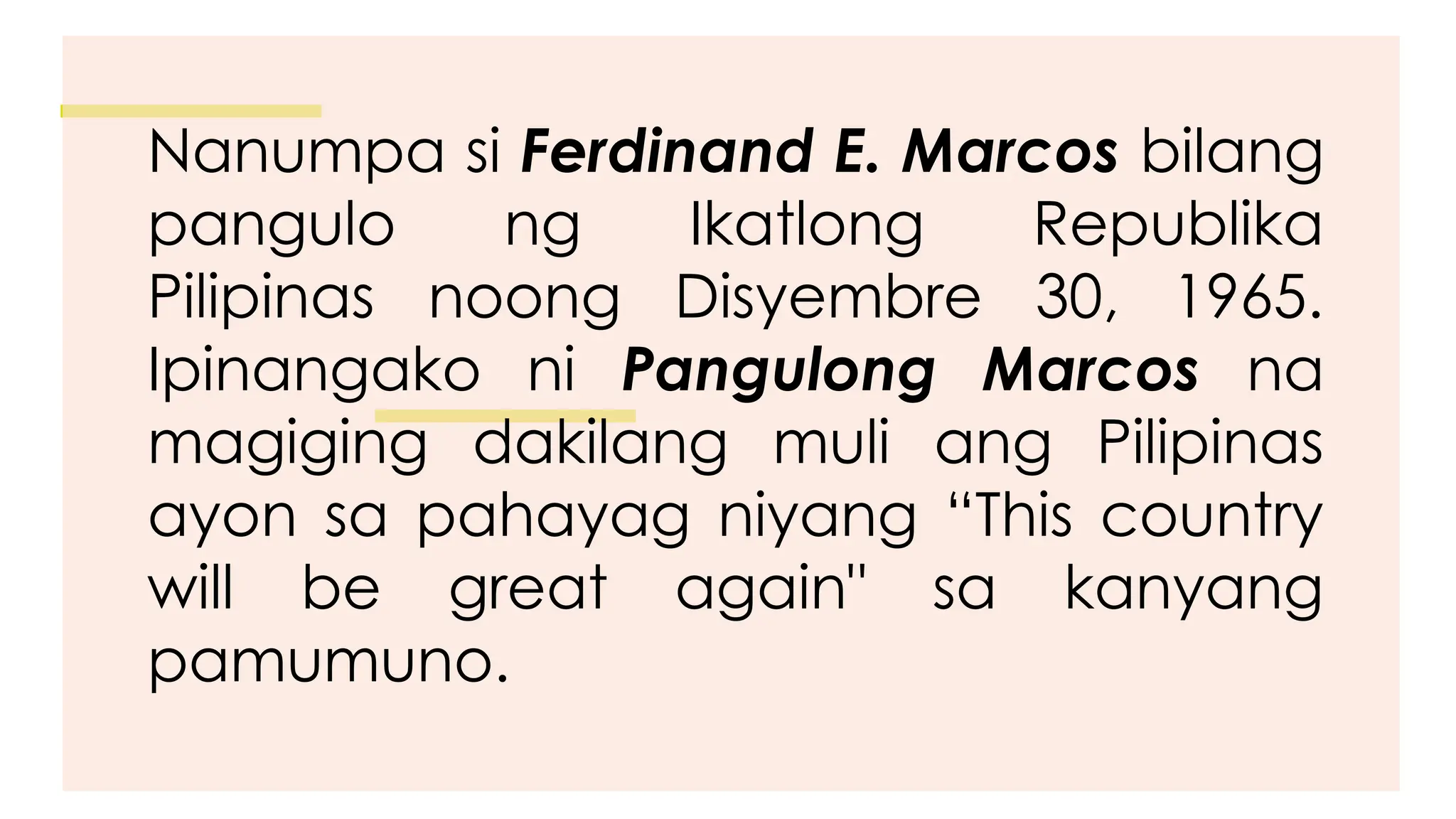 Araling Panlipunan 6 mga pangulo ng ikatlong republika WEEK 5.pptx
