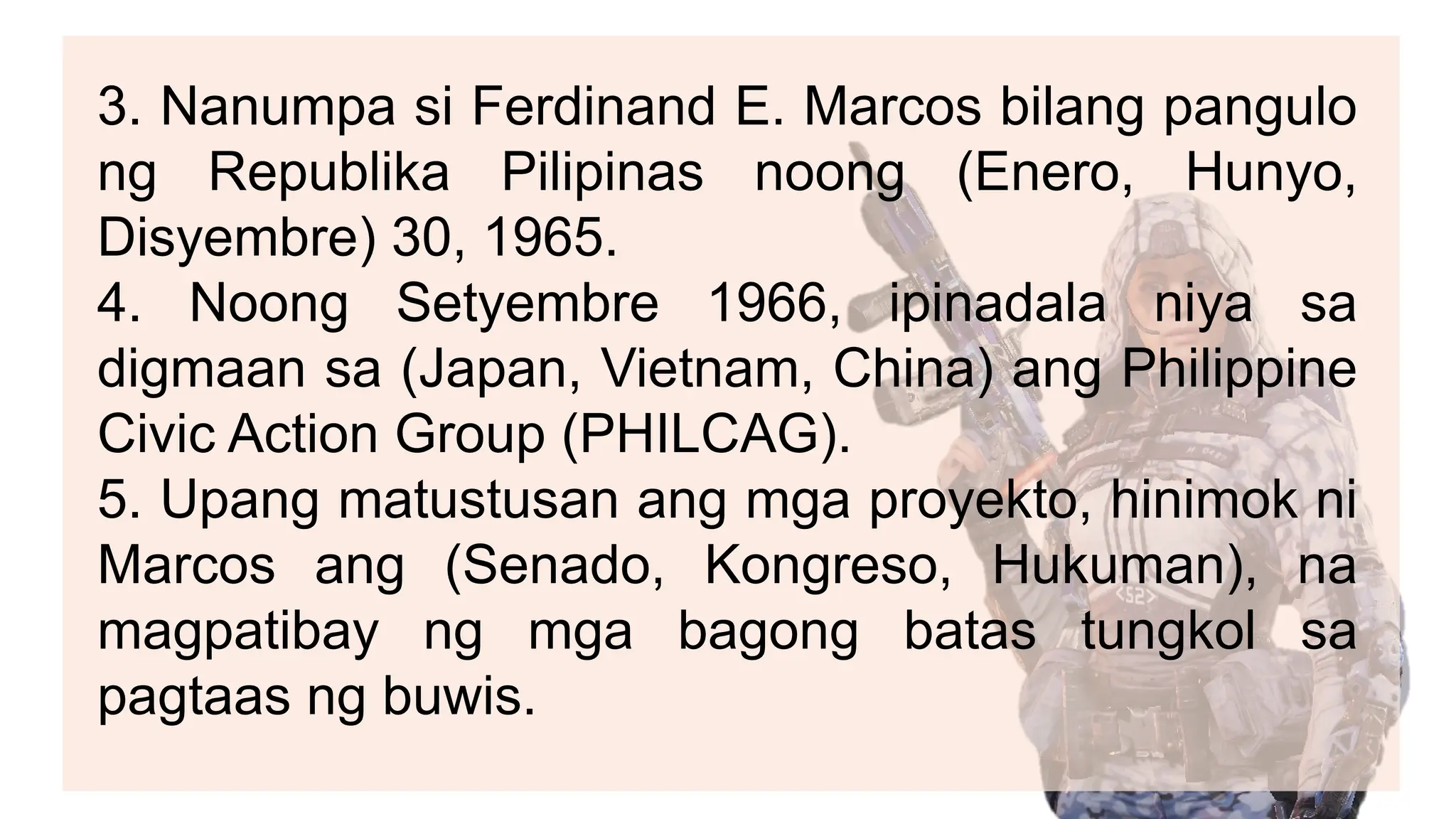 Araling Panlipunan 6 mga pangulo ng ikatlong republika WEEK 5.pptx