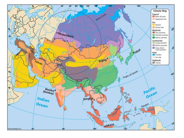 Ang Klima Ng Asya | PPTX