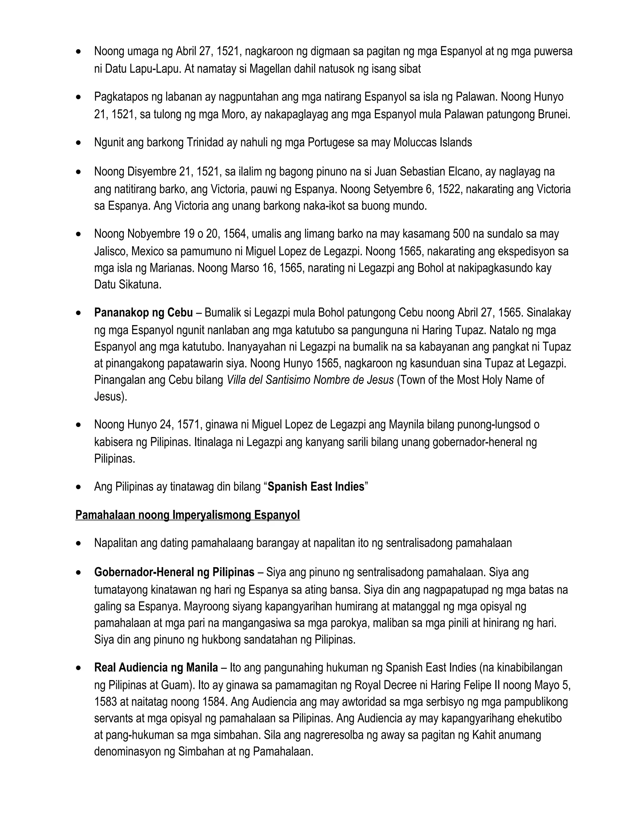 AP 7 Lesson no. 30-A: Imperyalismo sa Pilipinas | DOC