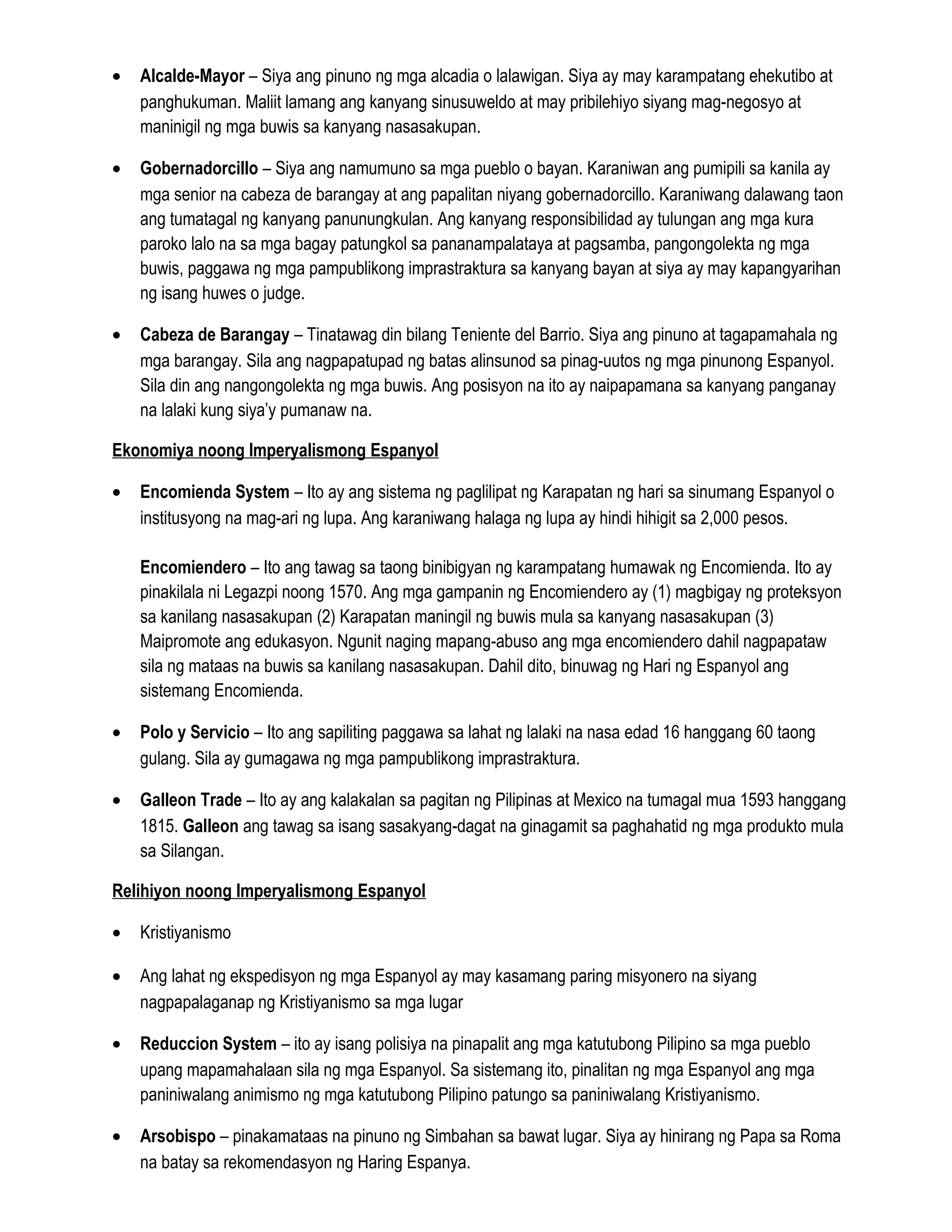 AP 7 Lesson no. 30-A: Imperyalismo sa Pilipinas | DOC