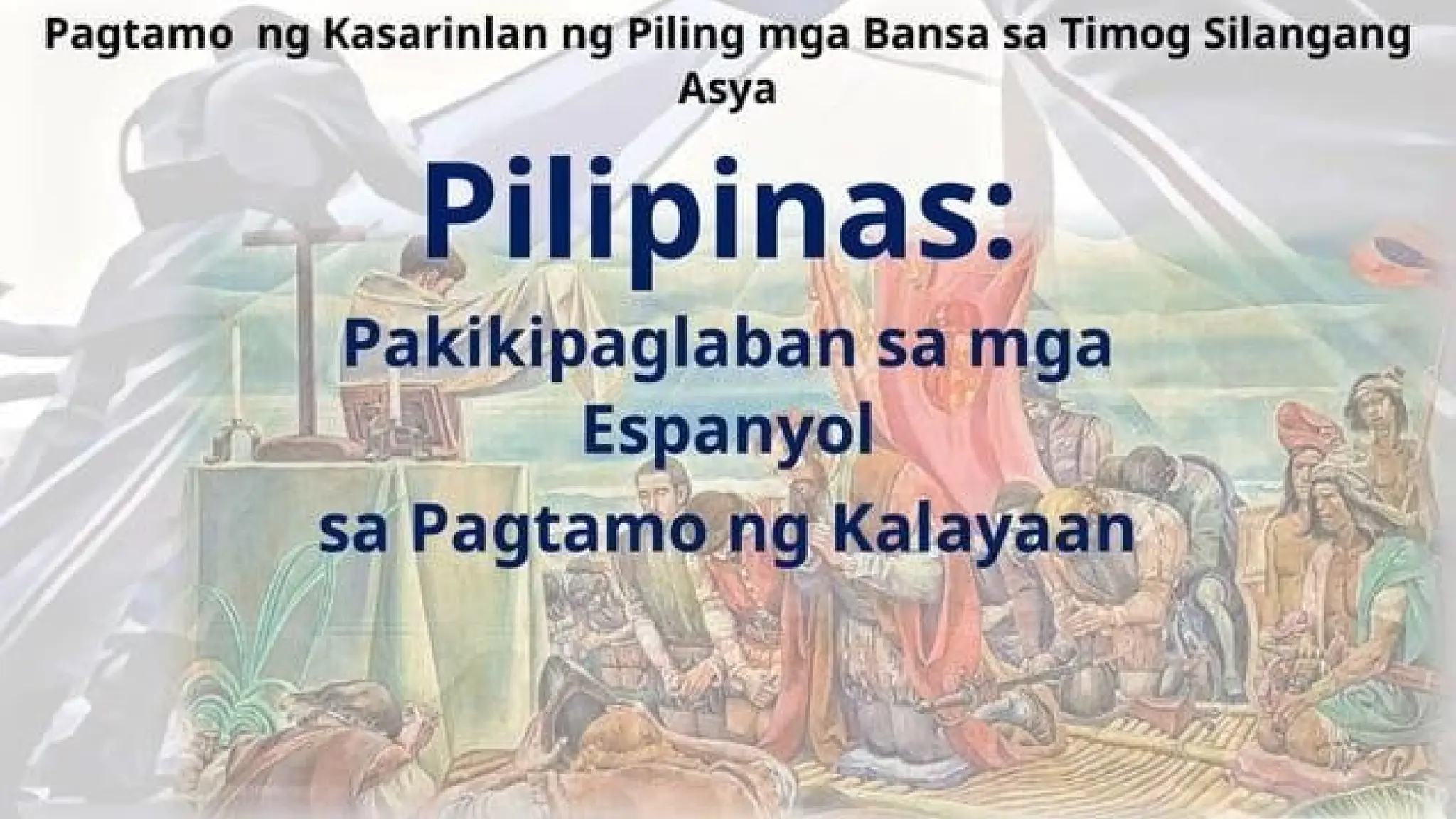 Pagtamo ng Kasarinlan ng mga bansa sa Timog Silangang asya.pptx