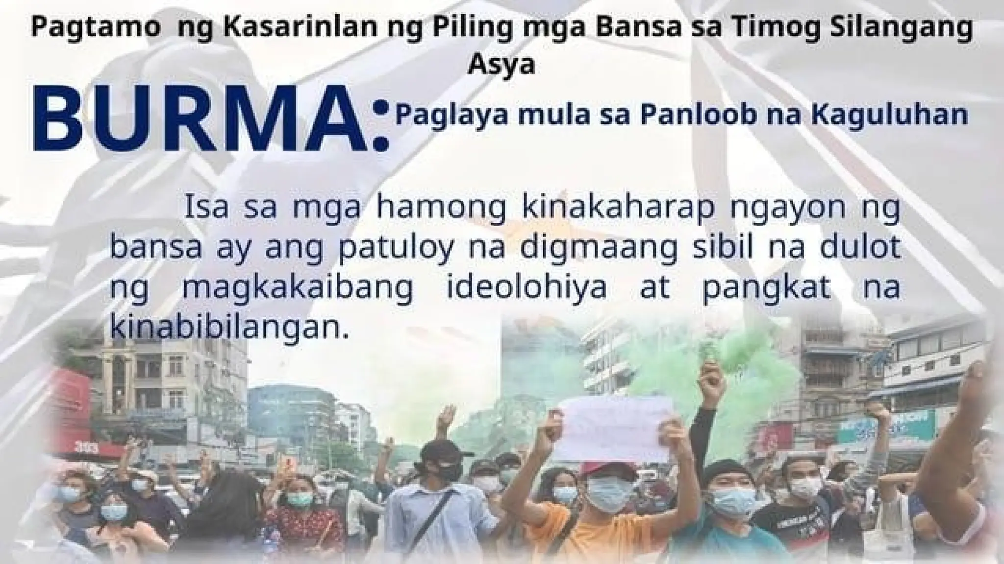 Pagtamo ng Kasarinlan ng mga bansa sa Timog Silangang asya.pptx