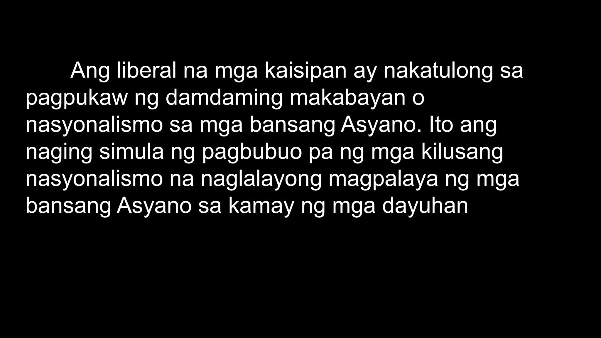 AP7 - Panahon ng Kolonyalismo at Imperyalismo sa Timog at Kanlurang Asya (Q3- week 1-2 lesson ...