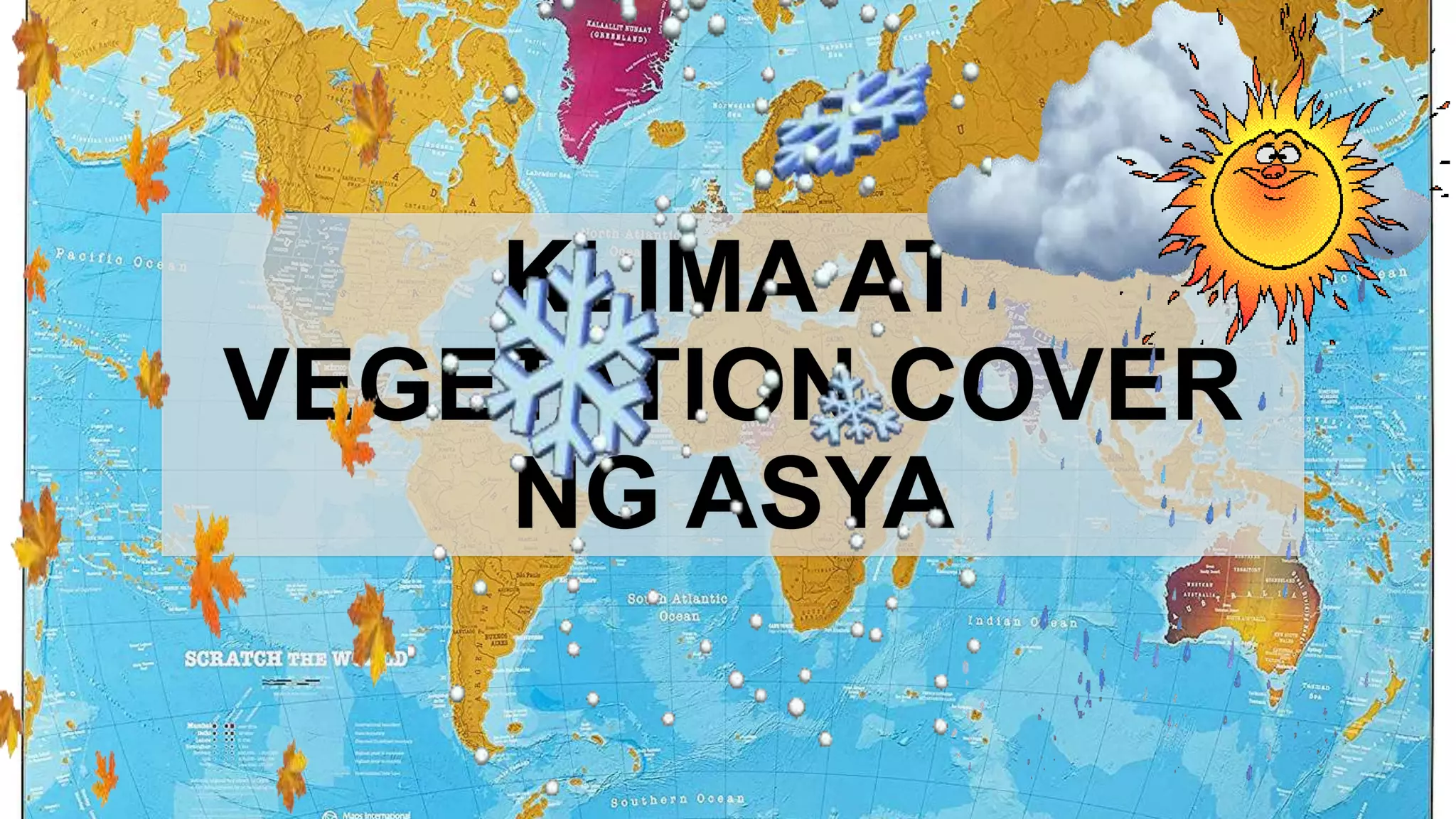 Ap7 week1-ang katangiang pisikal, klima at vegetation cover ng asya | PPT