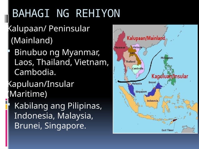 AP 7 ARALIN 1 TIMOG SILANGANG ASYA MATATAG | PPTX