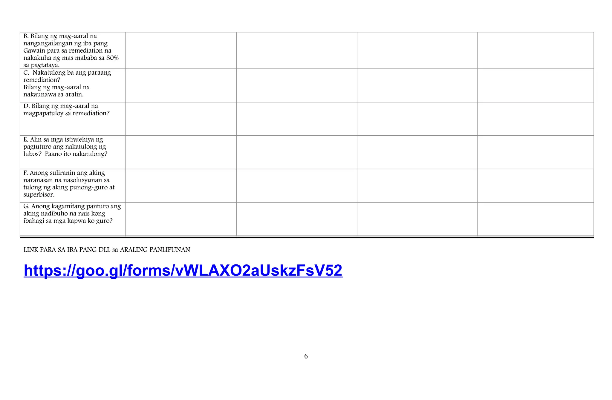 AP 7 DLL Quarter 2 Week 2 SY 18 19 | DOC