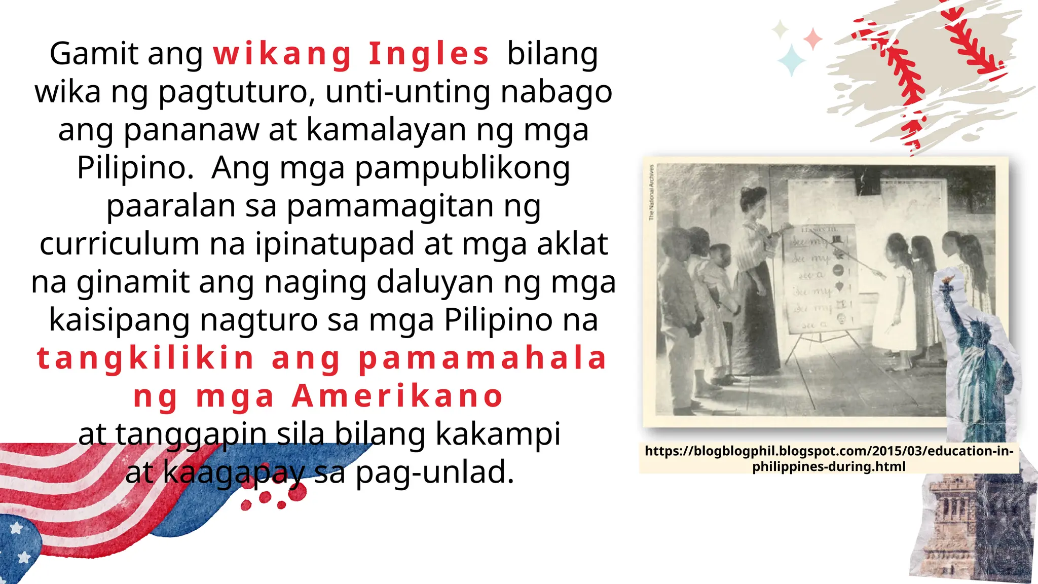 AP7 MATATAG Q2 Week 3-2 Pamamaraan at Patakarang Kolonyal ng mga Amerikano sa Pilipinas, Tugon ...