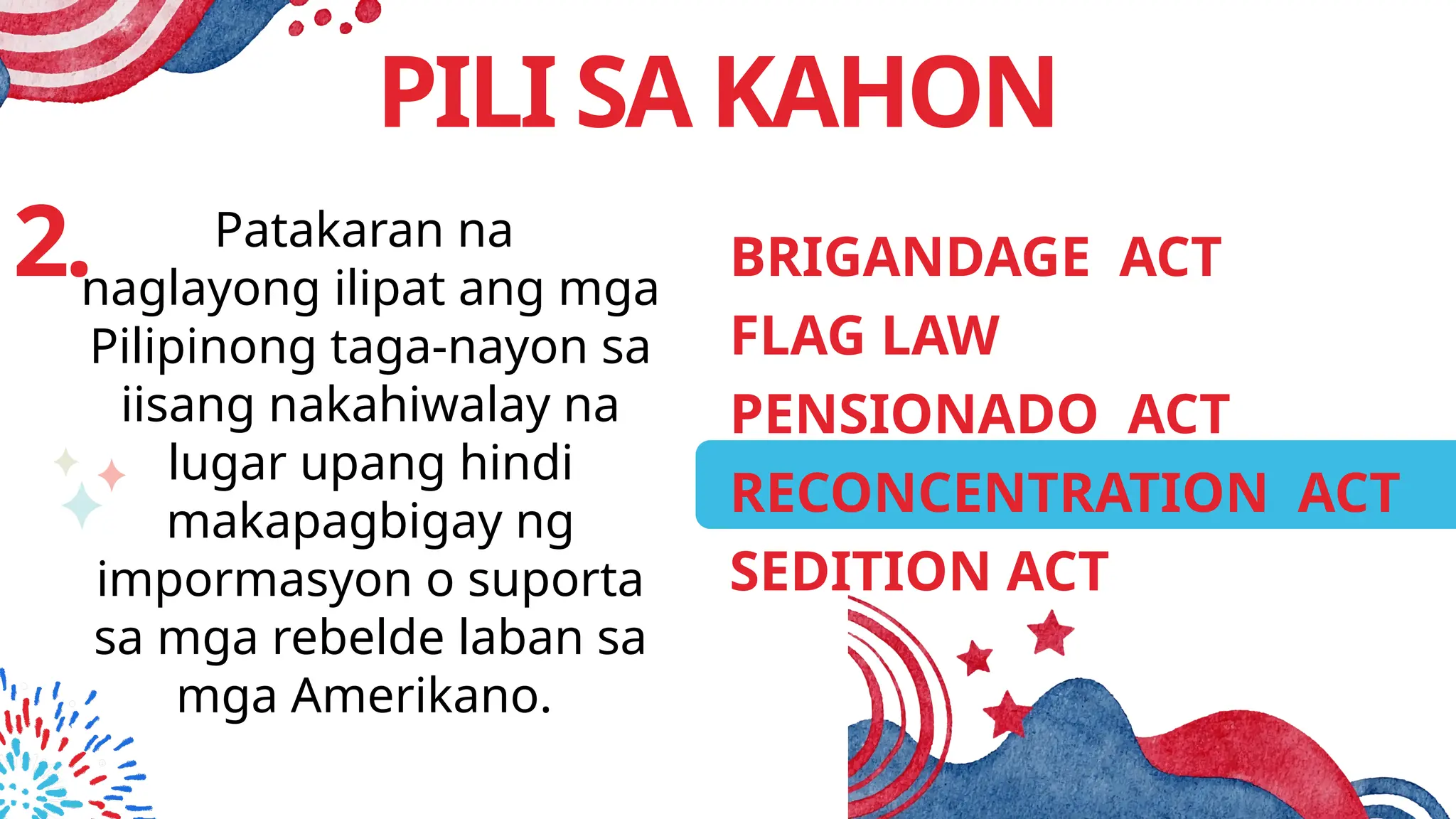 AP7 MATATAG Q2 Week 3-2 Pamamaraan at Patakarang Kolonyal ng mga Amerikano sa Pilipinas, Tugon ...