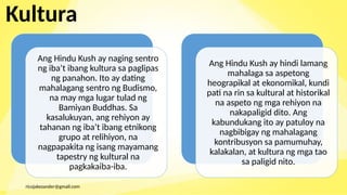 AP 7 Q1 1 Naipaliliwanag ang mahalagang ginampanan ng katangiang ...
