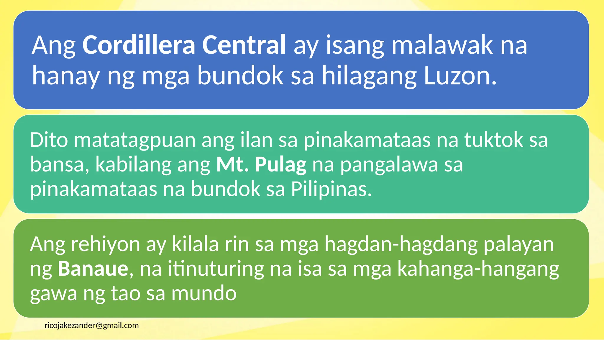 AP 7 Q1 1 Naipaliliwanag ang mahalagang ginampanan ng katangiang ...