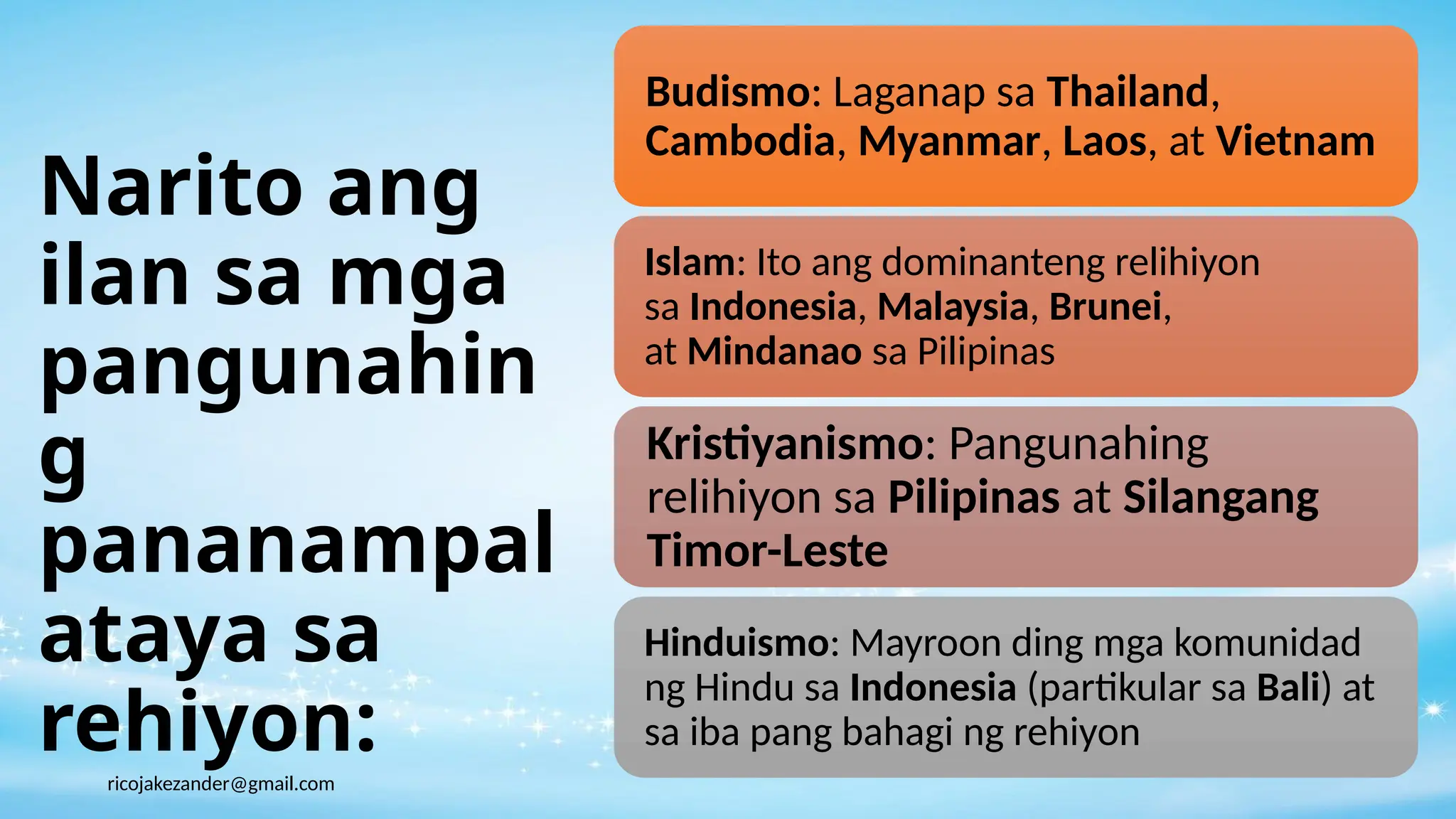 AP 7 Q1 2 Nasusuri ang heograpiyang pantao ng Timog Silangang Asya ...